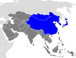 Mapa Del Lejano Oriente Asiático